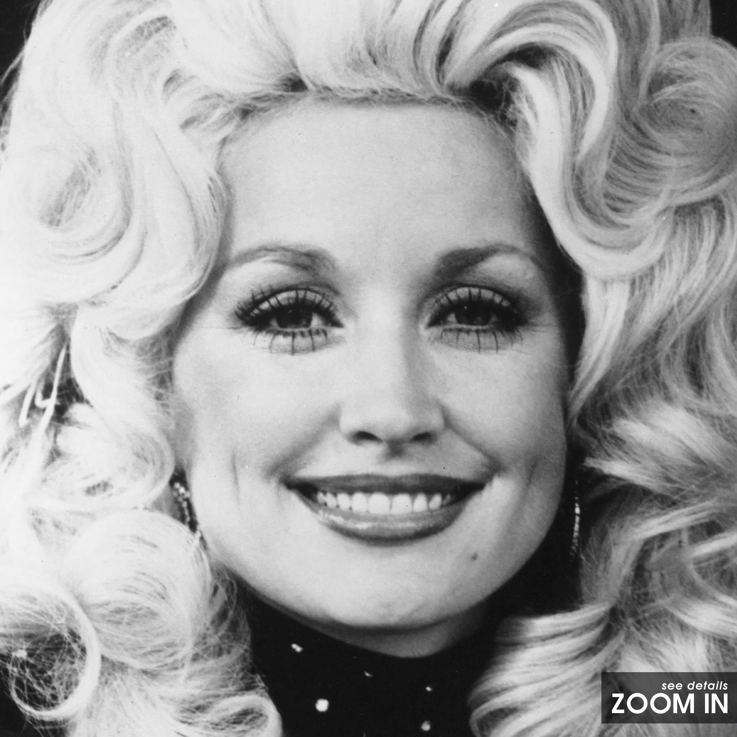 Dolly Parton Posters / Dolly Parton Black and White Wall Art, Album ...