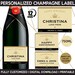 Moët Label, Custom Champagne Label, Personalized Template, Digital ...
