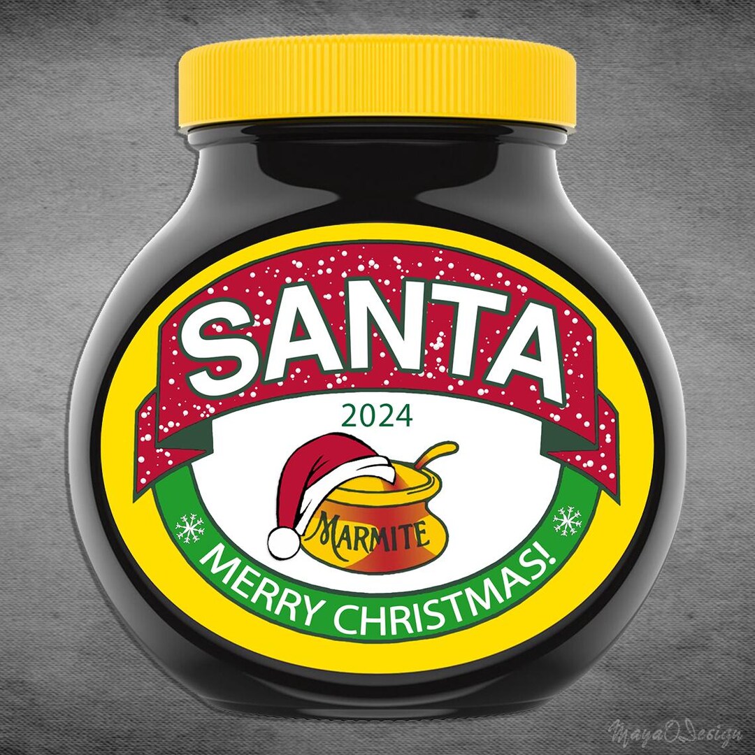 Marmite Jar Label , Custom Marmite Label, Personalized Template ...