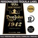Don Julio 1942 Label , Don Julio Logo, Personalized and Printable ...