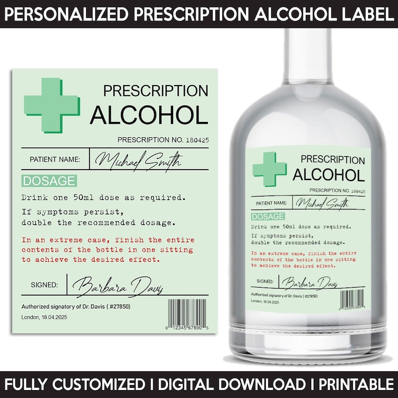 Port Label for Bottle - Etsy