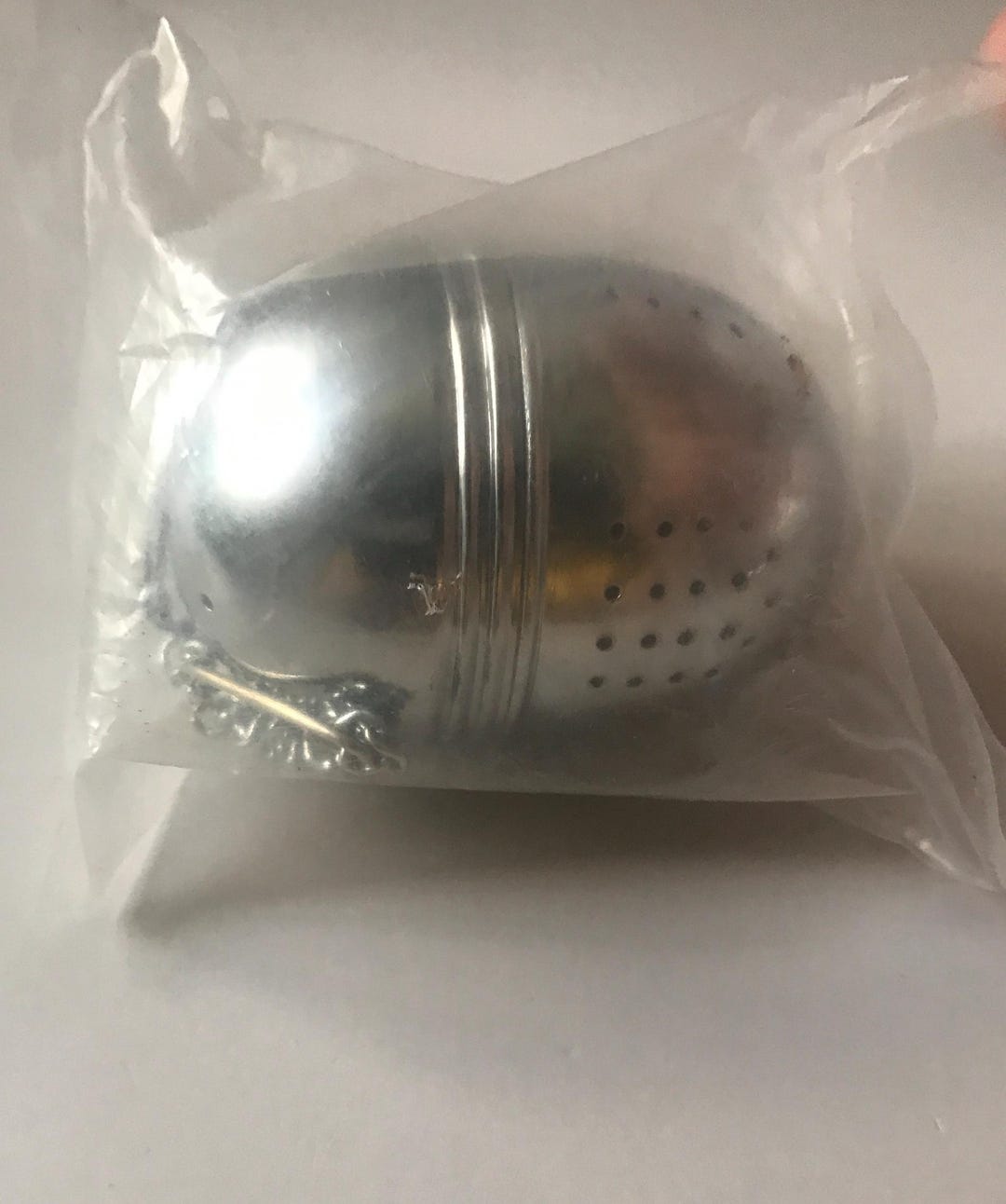 Vintage Tea Ball Infuser 70’s With Chain in Original Packing - Etsy