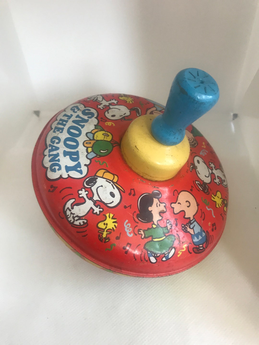 Snoopy & Gang Vintage Spinning Top: Ohio Art Collectible - Etsy