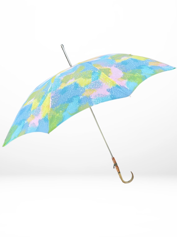 Vintage-Inspired Pastel Parasol - Classic Elegance wi… - Gem