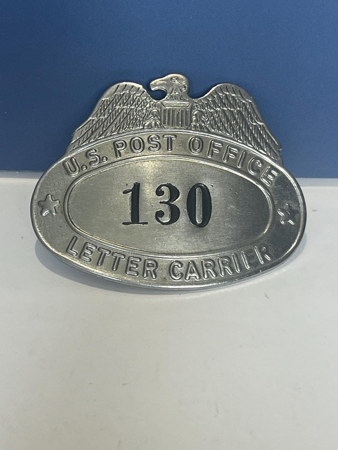 Vintage U.S. Post Office Letter Carrier Hat Badge Pin # 130 - Etsy