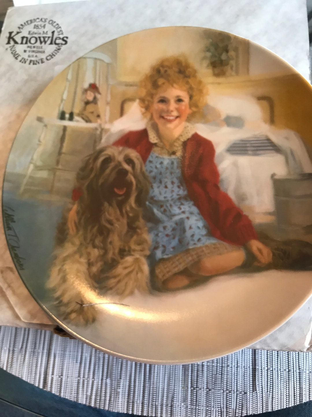 Little Orphan Annie Plate - Etsy