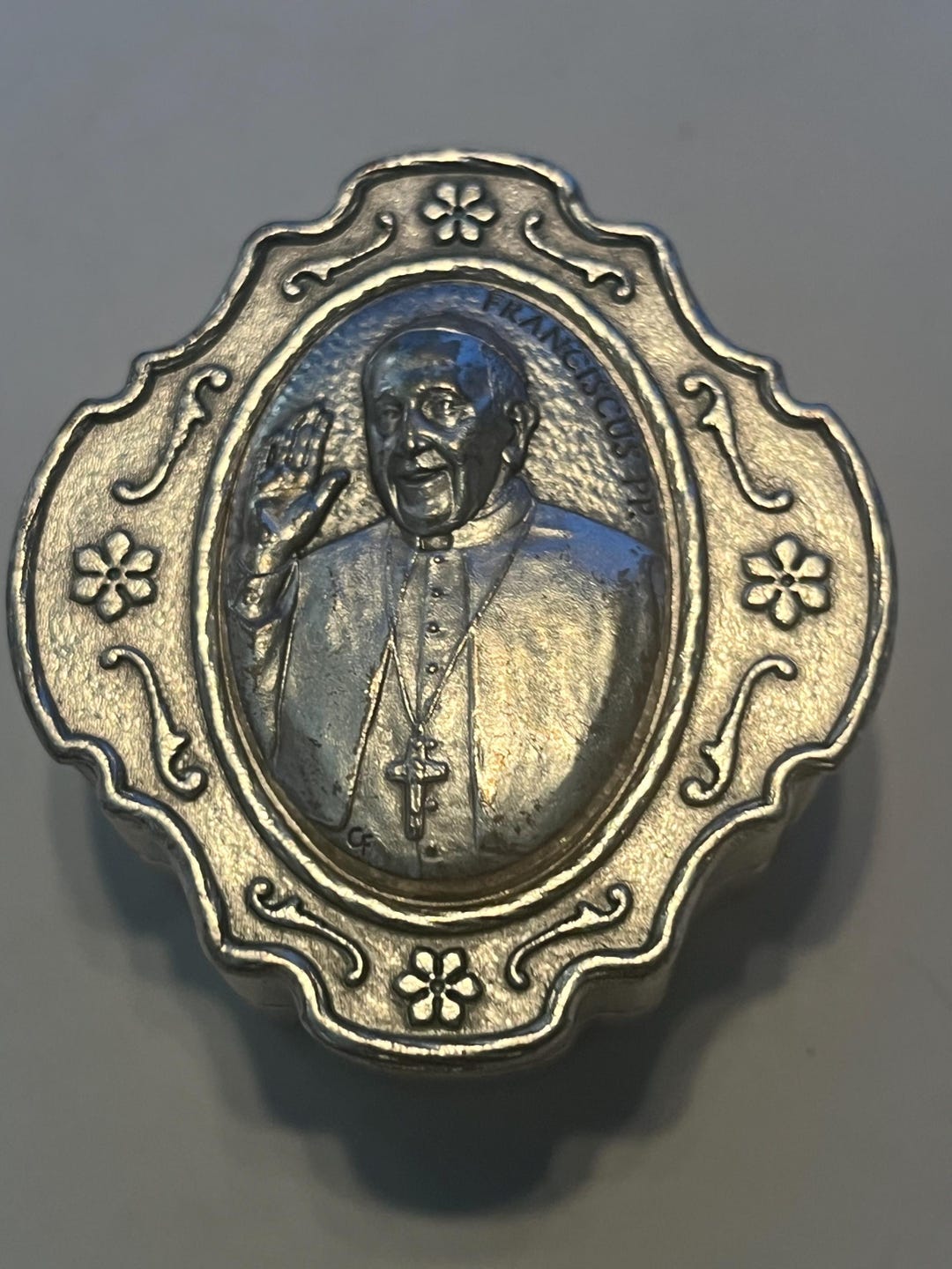 St Francis Rosary in Metal Box. Made by LAL in Italy - Etsy