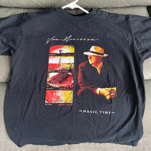 Vintage Van Morrison Magic Time Tour T-shirt 2005 - Size Large - Etsy