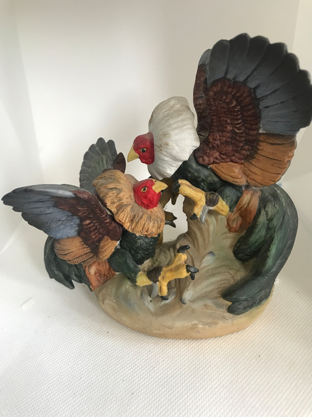 1981 Ski Country Mini Whiskey Decanter Fighting Gamecocks - Etsy