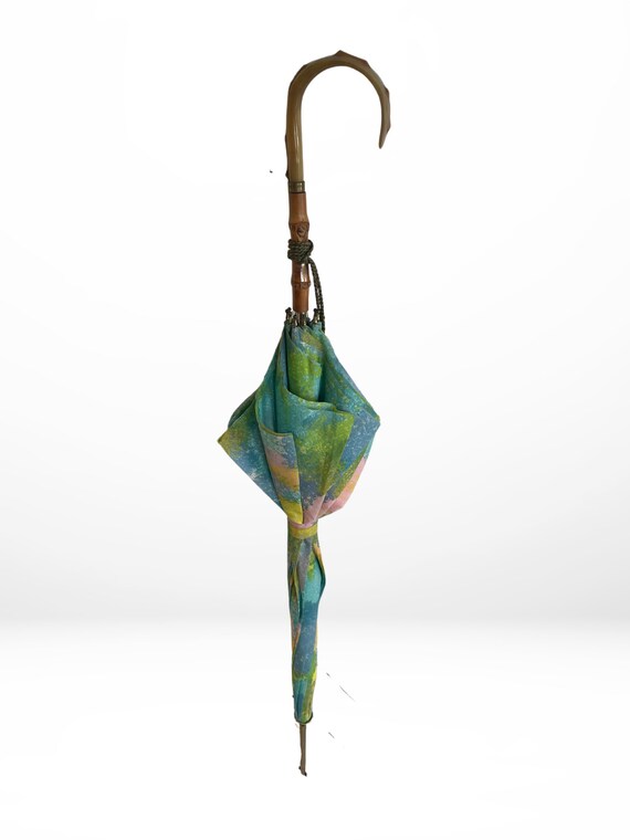 Vintage-Inspired Pastel Parasol - Classic Elegance wi… - Gem