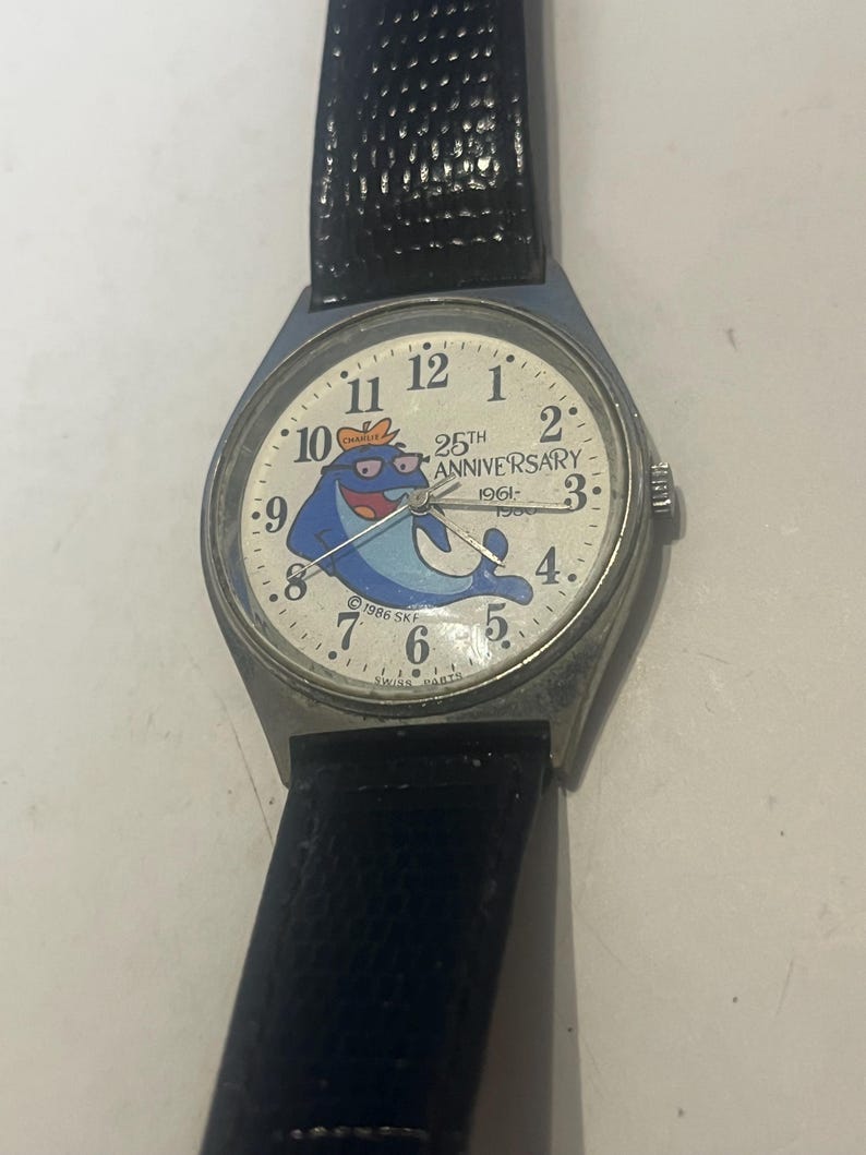 Vintage Charlie Tuna 25th Anniversary Watch - Etsy