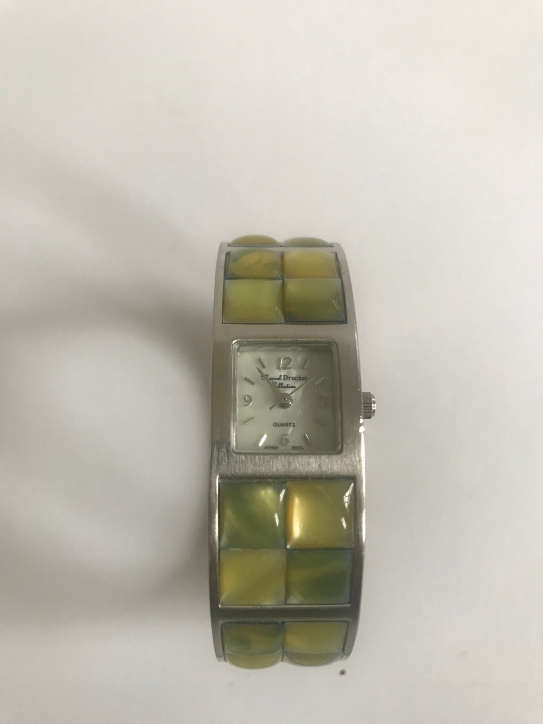 Vintage Silver Tone Marcel Drucker Watch - Etsy
