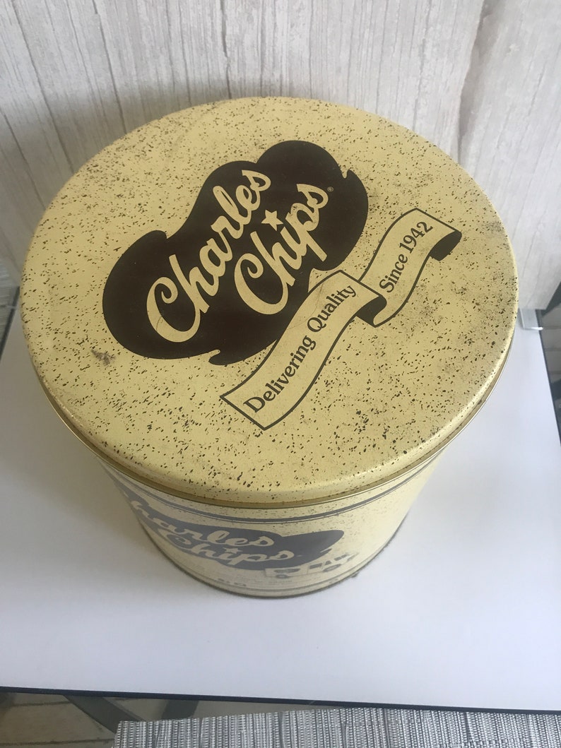 Charles Chips Potato Chip Can - Etsy