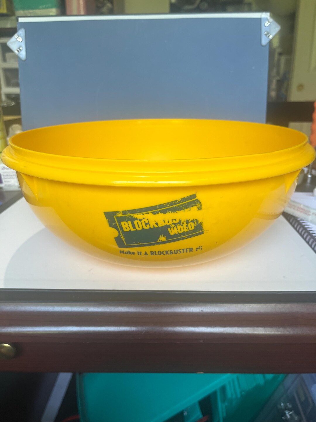 Vintage Blockbuster Tupperware 12” Bowl - Etsy