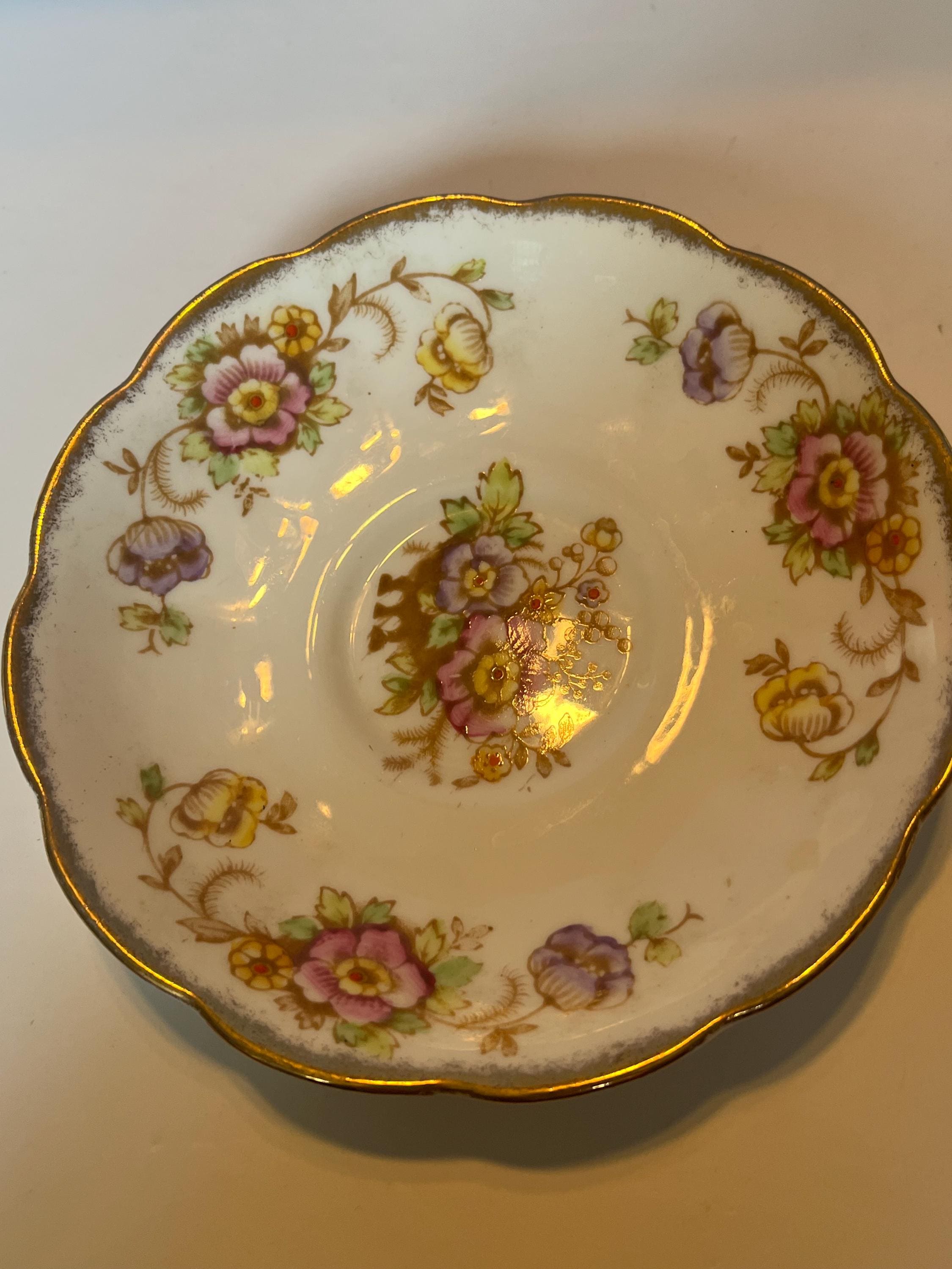 Royal Albert Eversham Tea Cup & Saucer Floral Poppies - Etsy