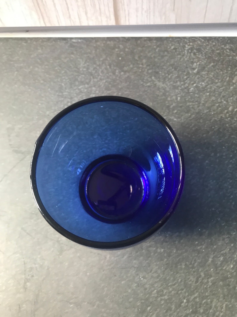 Cobalt Blue Small Cup - Etsy
