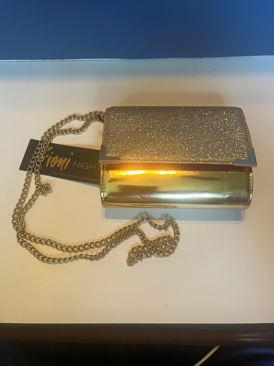 Fiona Knight Shoulder Bag With Chain Strap - Etsy