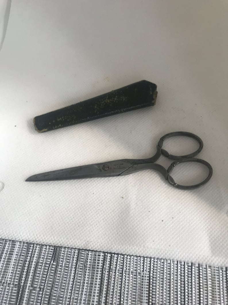 1930s Antique Sewing Embroidery Scissors: Vintage Craftsmanship - Etsy
