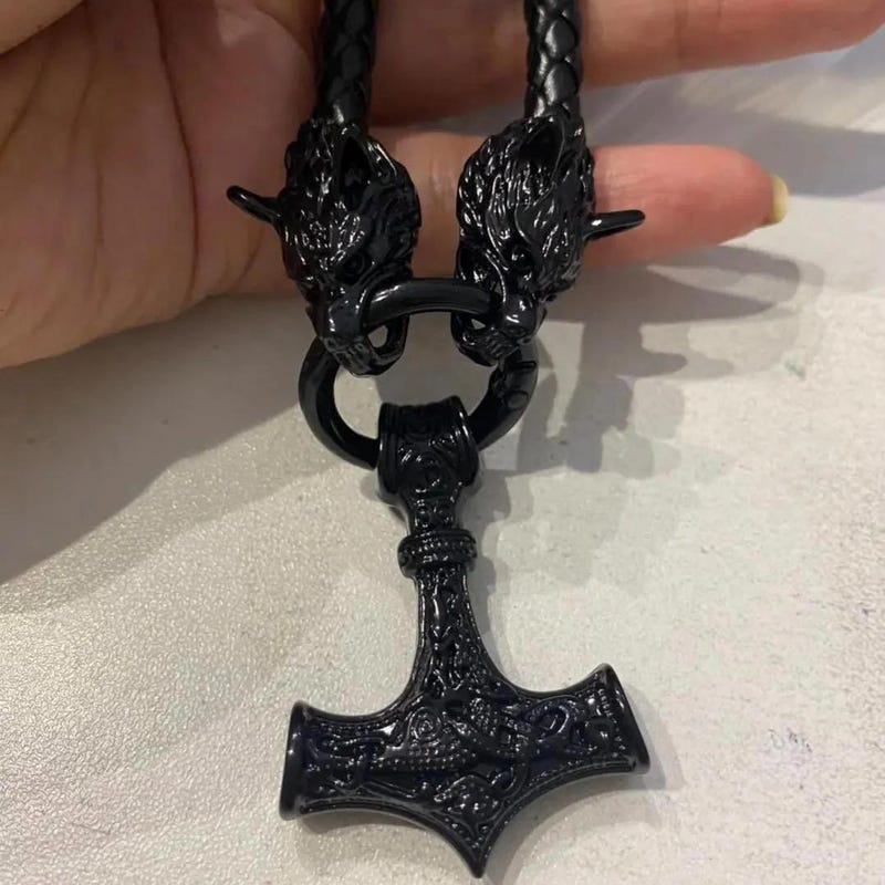 Black Mjolnir Steel - Etsy
