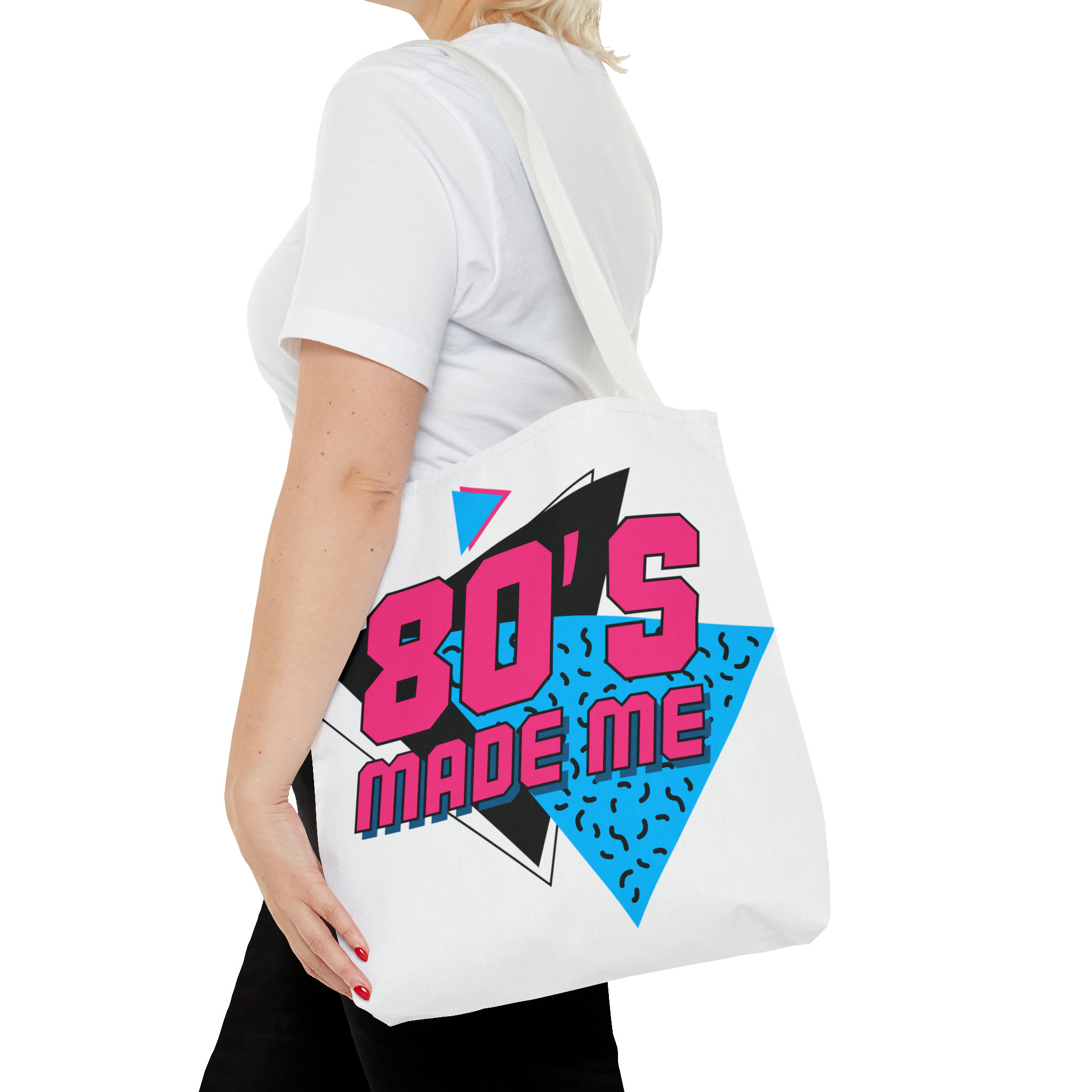 80's Made Me Tote Bag, Retro 80s Beach Bag, Fashion, 80s Retro, 80's ...