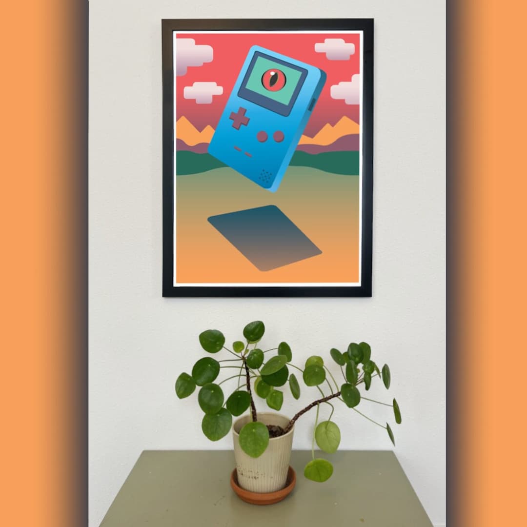 Gameboy Color Poster Wall Decoration 18 X 24 - Etsy