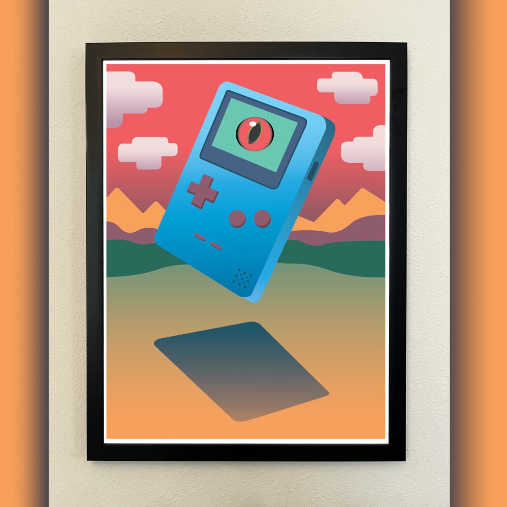 Gameboy Color Poster Wall Decoration 18 X 24 - Etsy