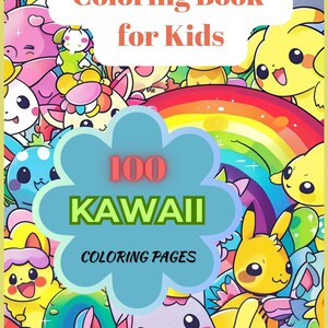 100 Kawaii Coloring Pages | Cute Coloring Pages | Kids Coloring Book ...