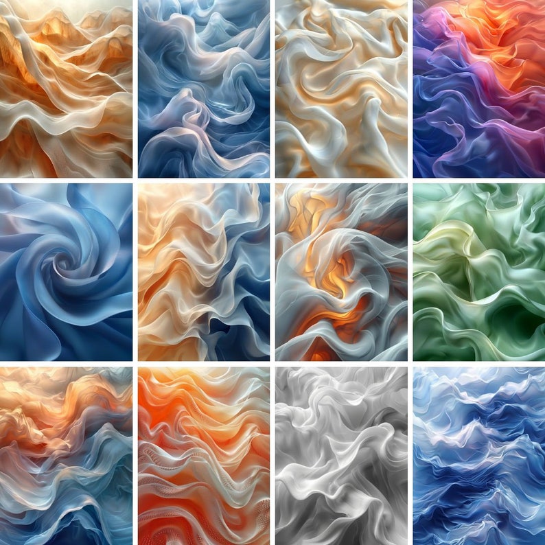 45 Fabric Texture Pattern Digital Pages Textures Printable Digital ...