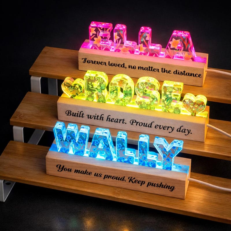 Led Word Lights - Etsy