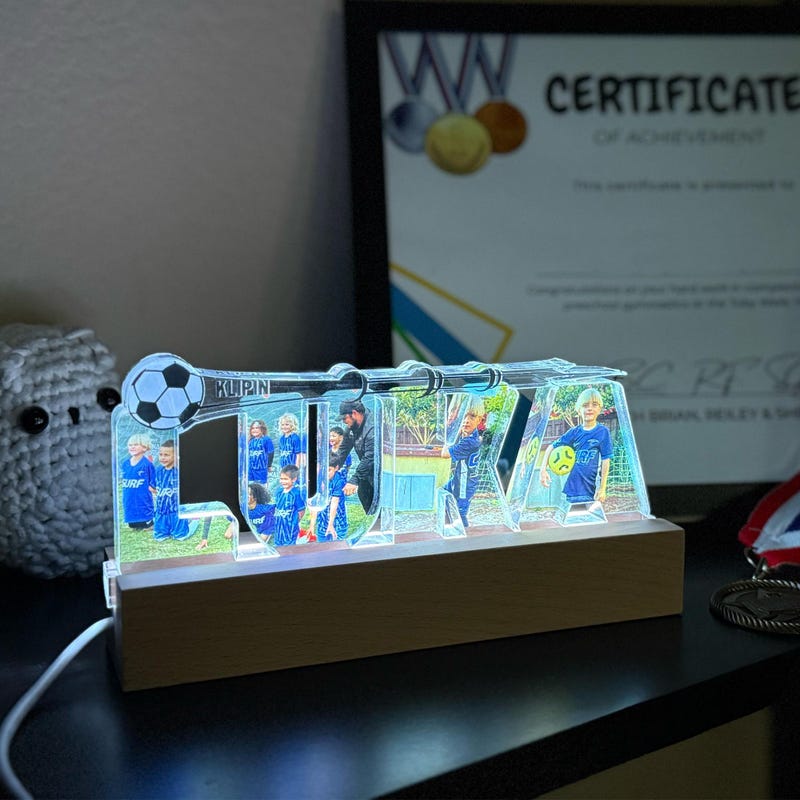 Soccer Lamp - Etsy