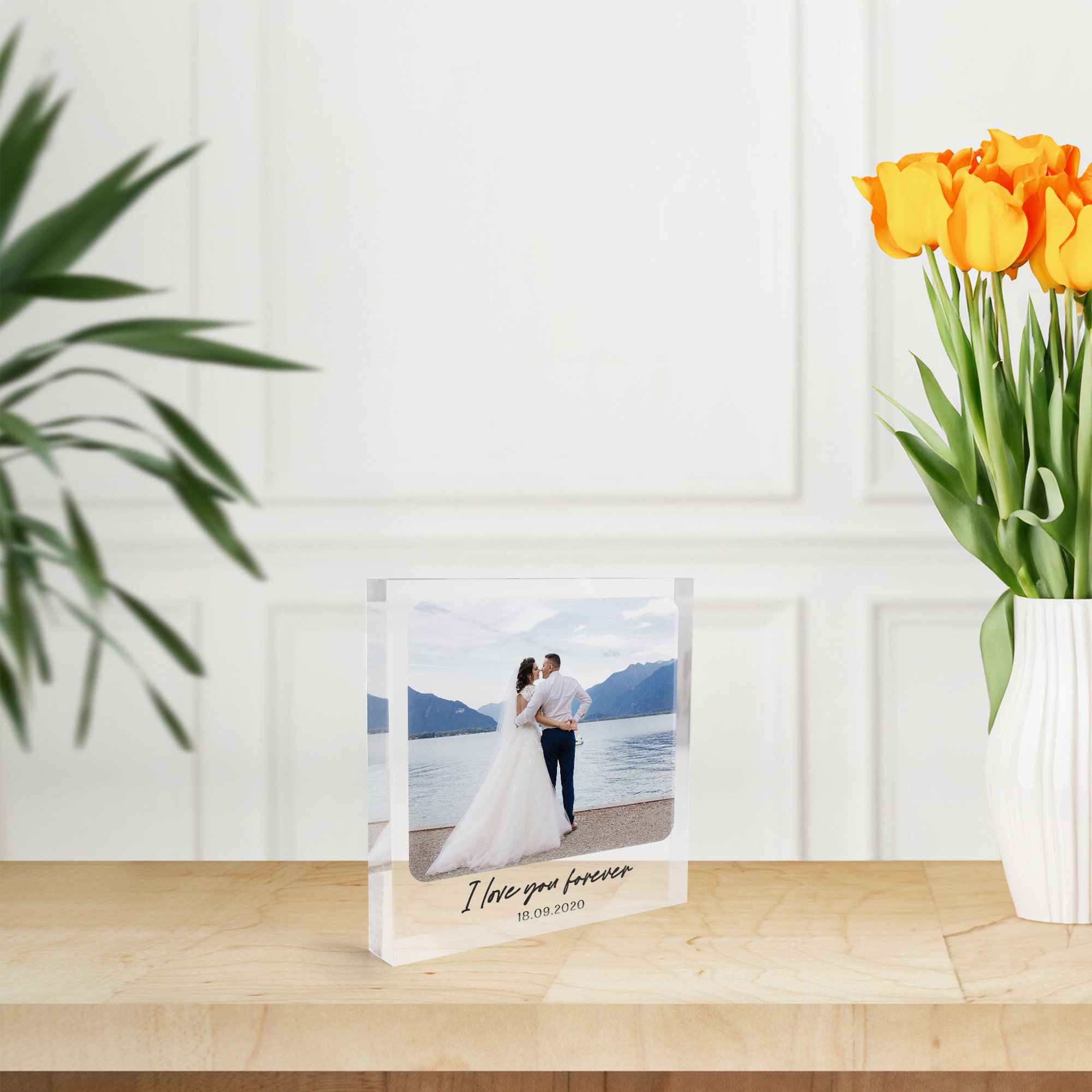 Acrylic Photo Block, Custom Acrylic Photo Frame, Personalized Photo ...