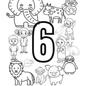 Preschool Days of Creation Coloring Pages Printable - Etsy