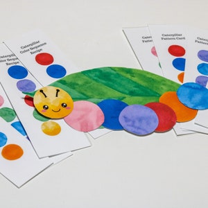 Caterpillar Activity Printable for Preschool and Kindergarten - Etsy