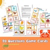 Printable 20 Questions Game Cards - Etsy UK