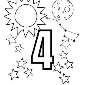 Preschool Days of Creation Coloring Pages Printable - Etsy