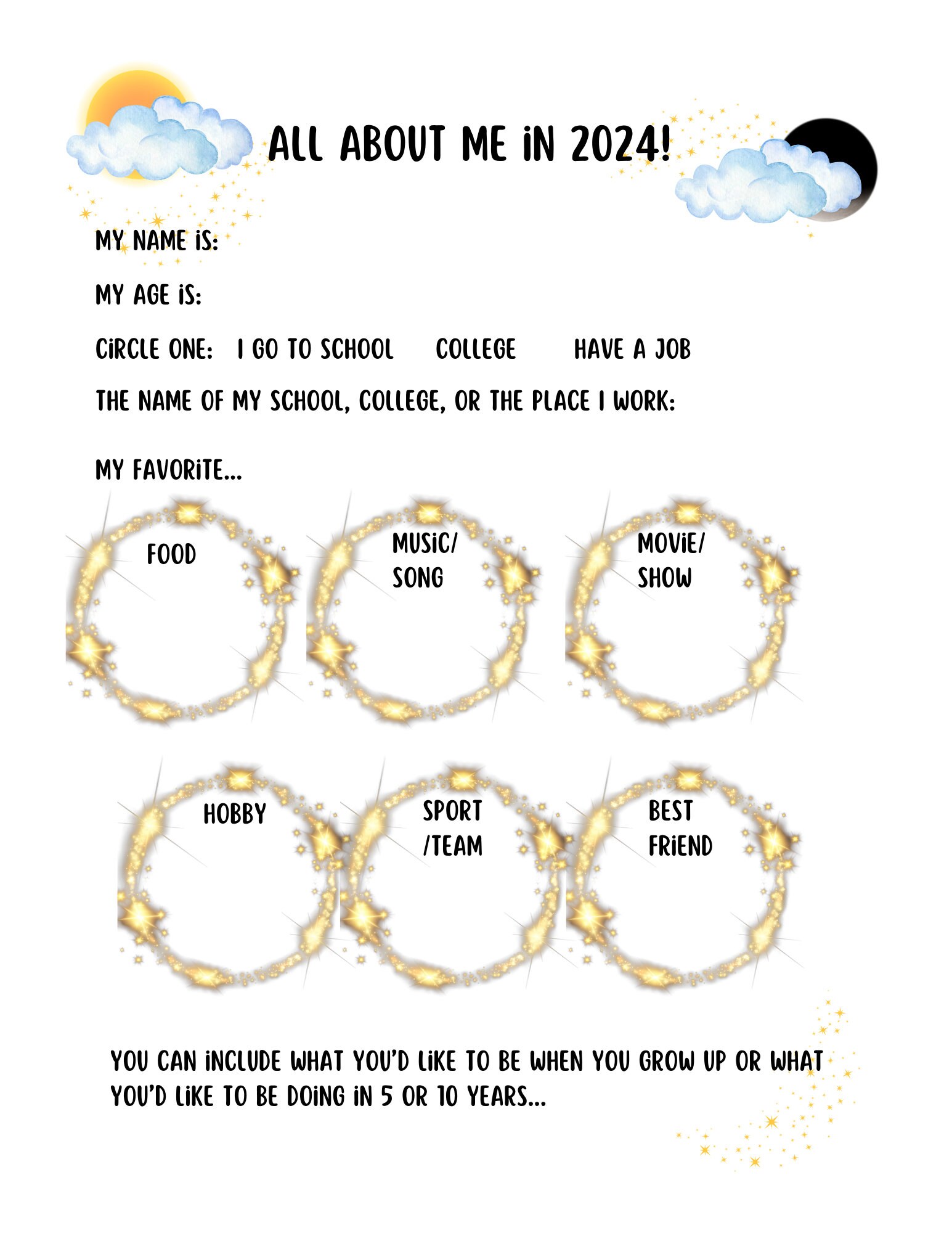 2024 Solar Eclipse Experience Printable Pack - Etsy