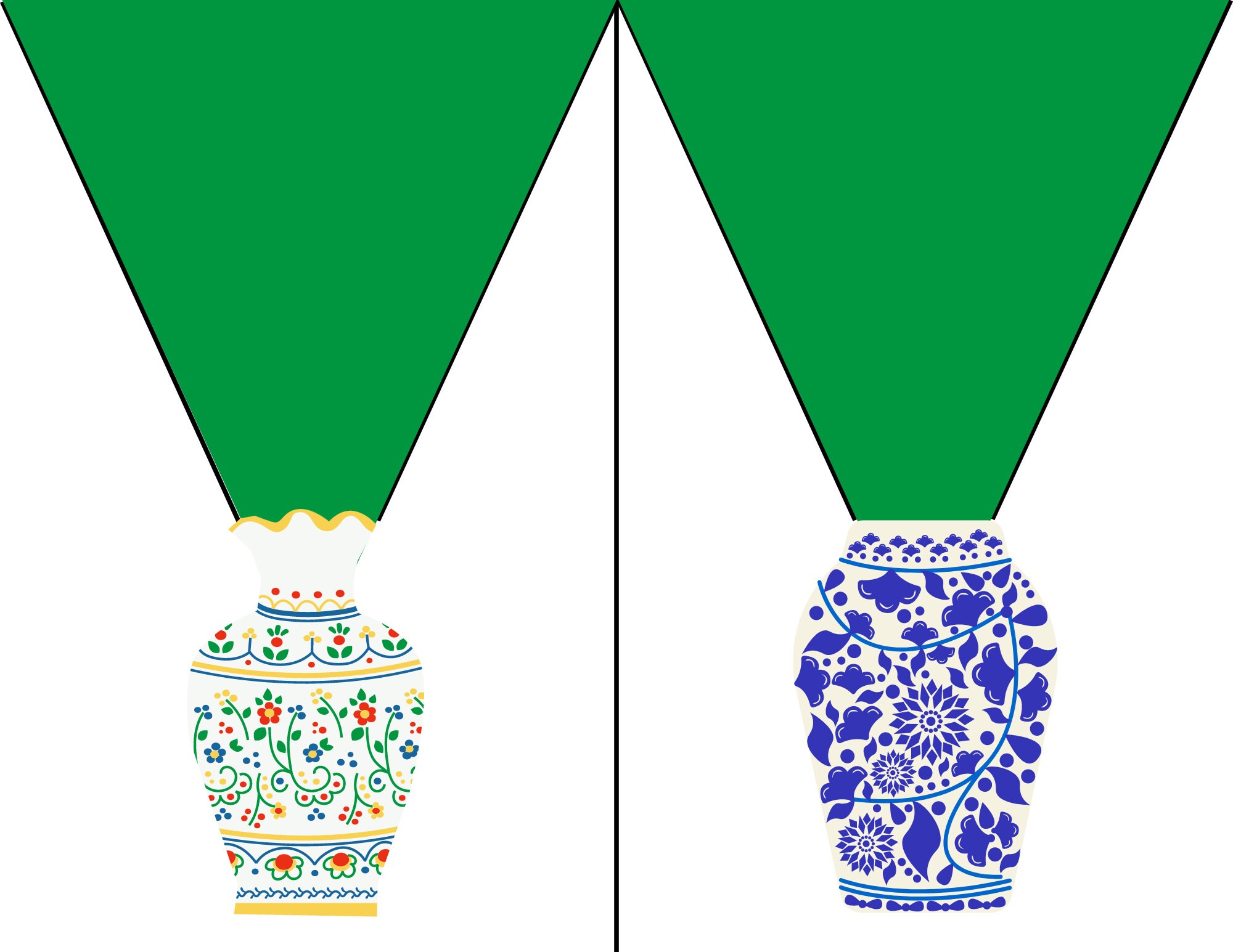 Mother's Day Printable Flower Vase Craft - Etsy