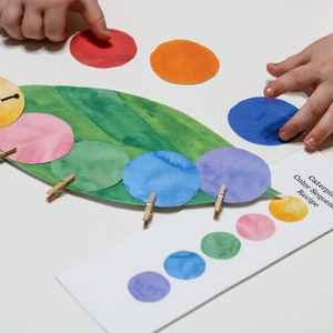 Caterpillar Activity Printable for Preschool and Kindergarten - Etsy