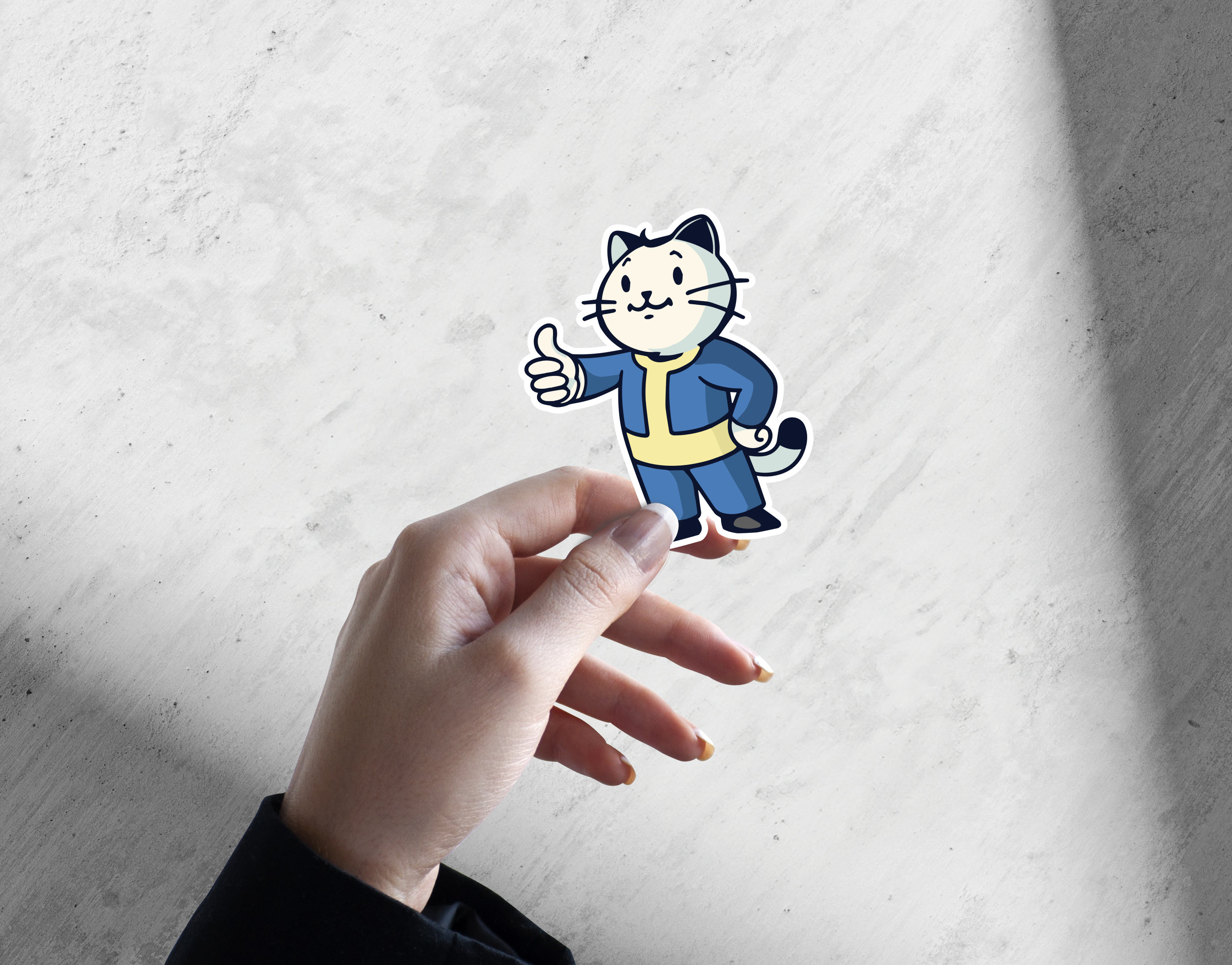 Fallout Vault Boy SVG Game Themed Svg, Fallout Svg, Vault Boy Svg, Cat ...