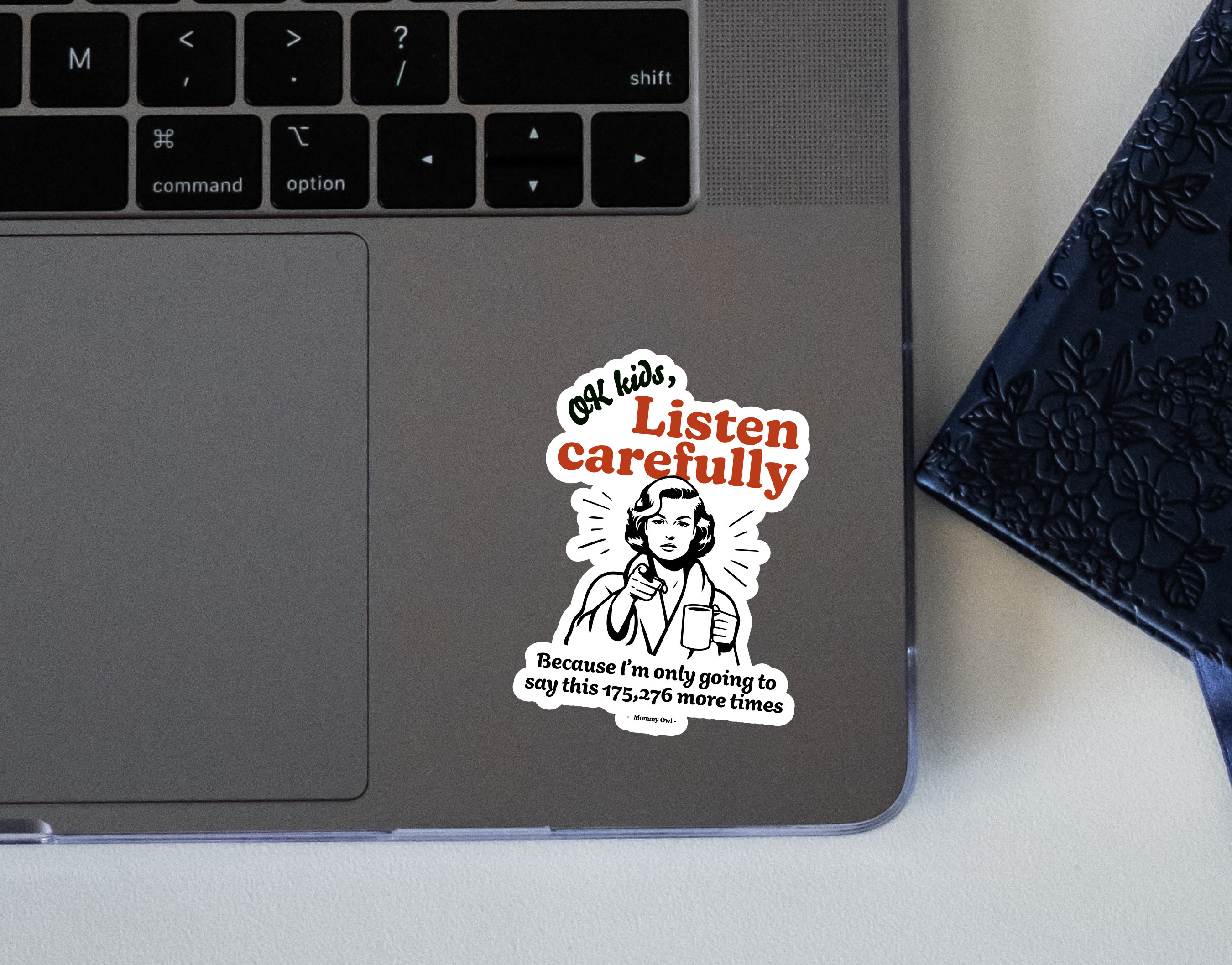 Funny Mom Life SVG Ok Kids, Listen Carefully in Vintage Retro Style ...