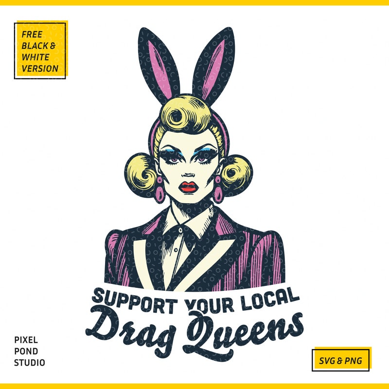 Drag Queen Svg - Etsy