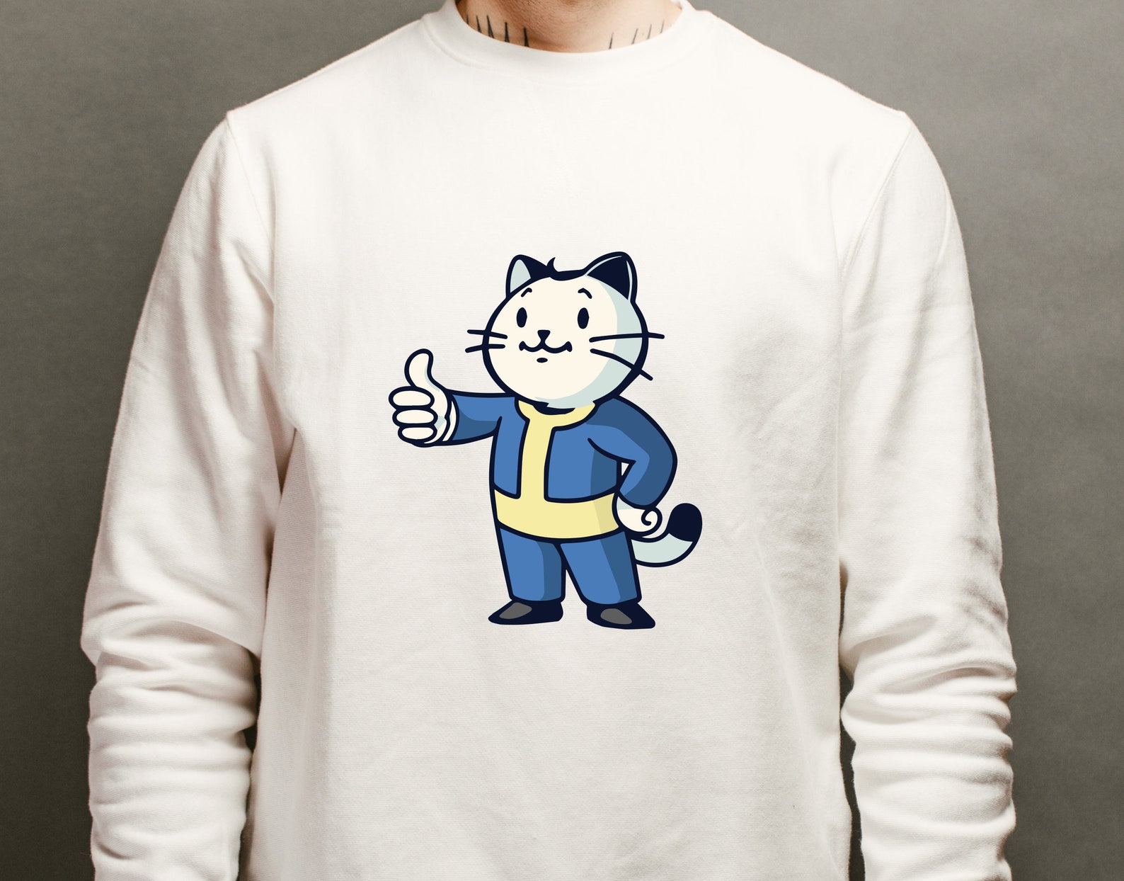 Fallout Vault Boy SVG Game Themed Svg, Fallout Svg, Vault Boy Svg, Cat ...