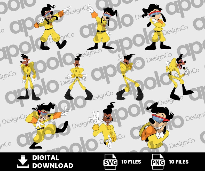 Clipart, Goofy Powerline Svg, Goofy Svg, Powerline Svg, Movie Svg ...