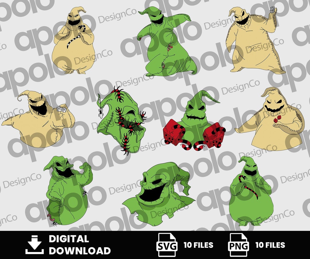 Clipart, Halloween Svg, Oogie Boogie Svg, Jack Svg, Digital Download ...