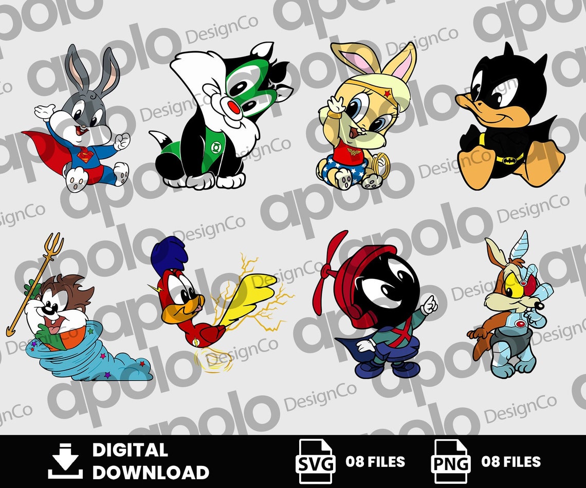 Clipart, Halloween Svg, Toons Baby Svg, Baby Svg, Digital Download, PNG ...