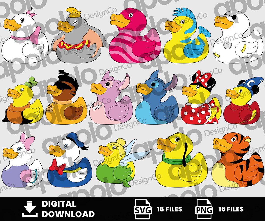 Clipart, Mickey Ducks Png, Ducks Svg, Duck Png, Rubber Ducks Png ...