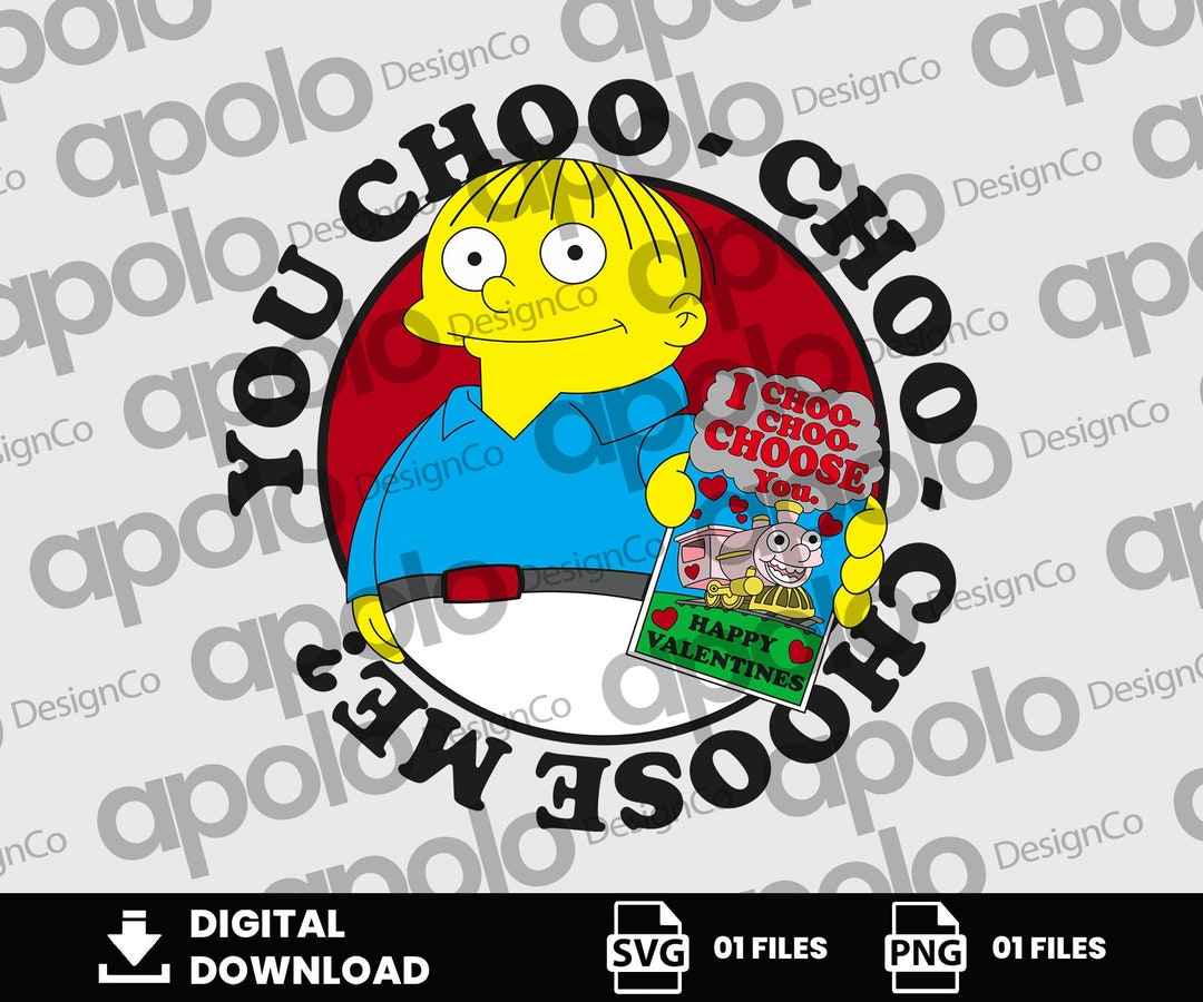 Clipart, Valentines Day Svg, Ralph Valentine Svg, Simpson Valentine Svg ...
