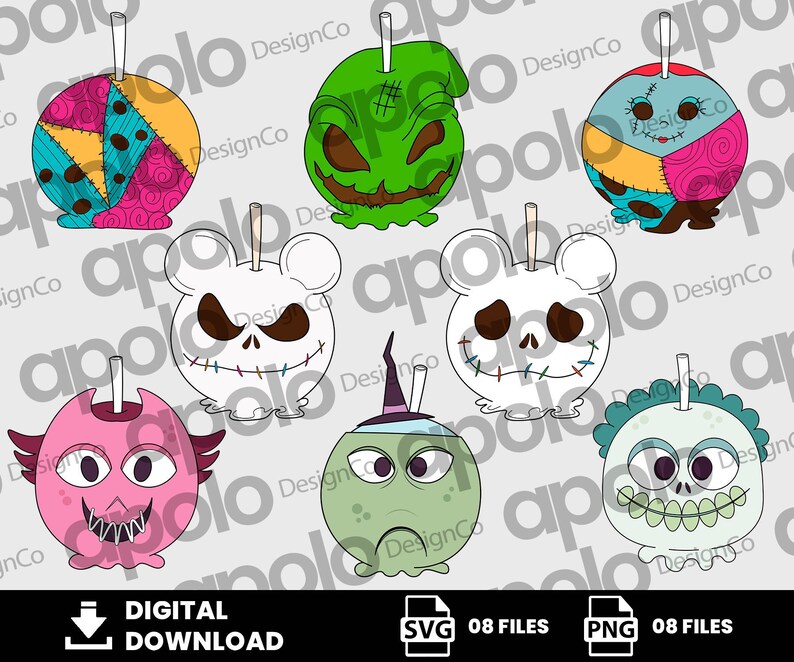 Clipart, Halloween Svg, Candy Apple Svg, Mickey Snack Svg, Mickey Candy ...