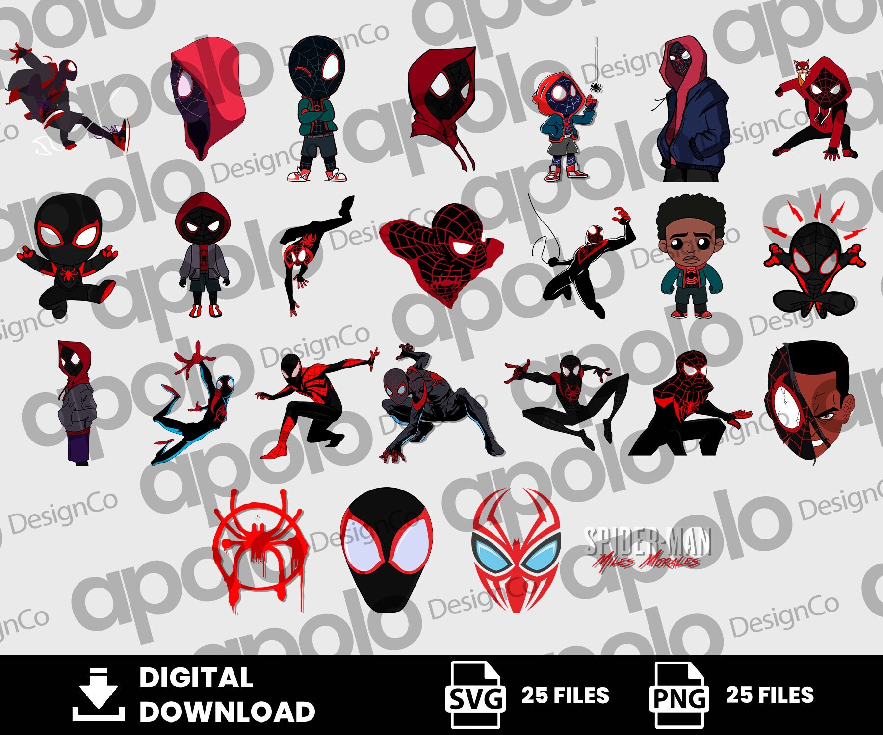Clipart, Superhero Svg, Miles Morales Svg, Spiderman Svg, Heroes Svg ...