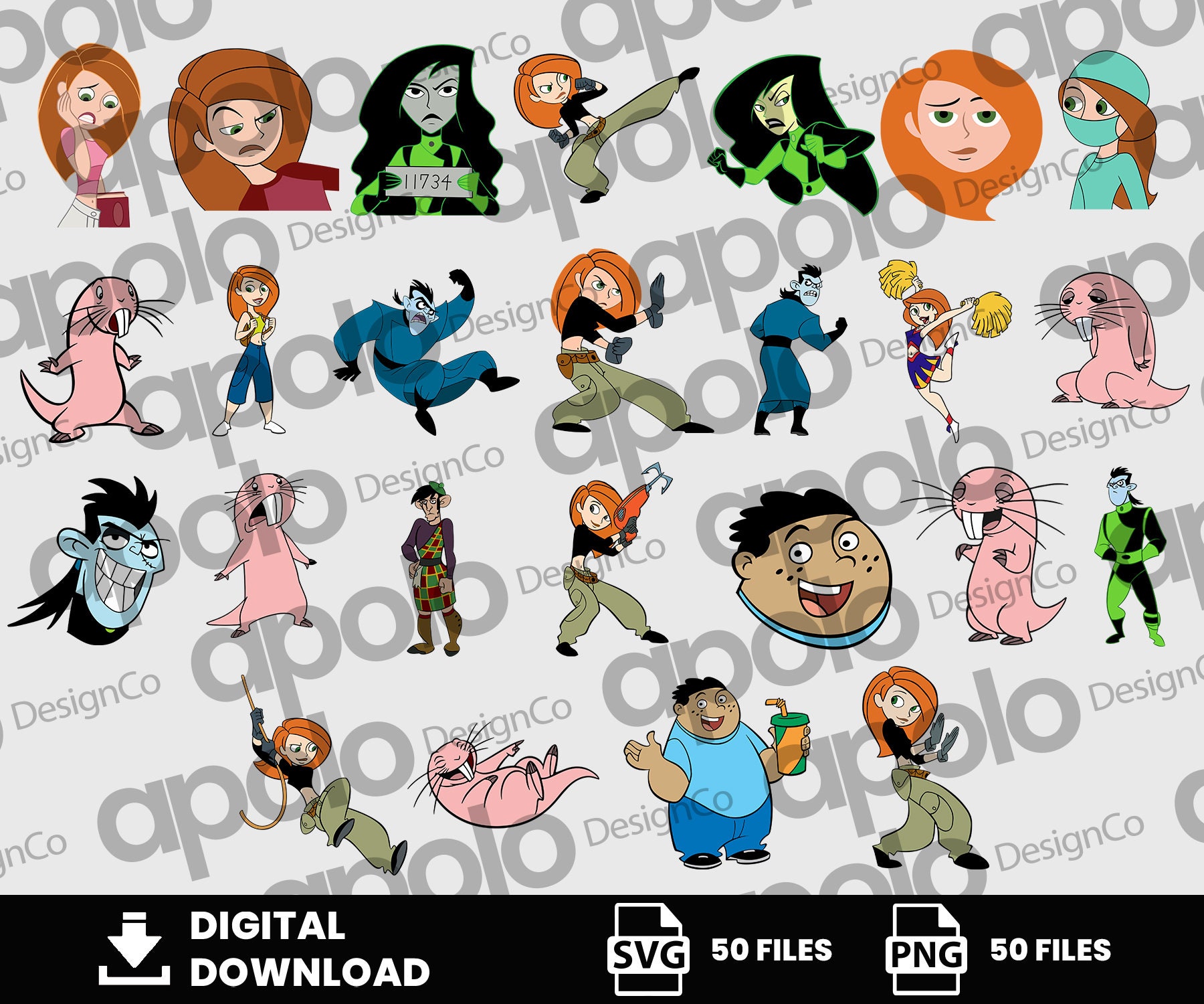 Kim Possible Character Sheet